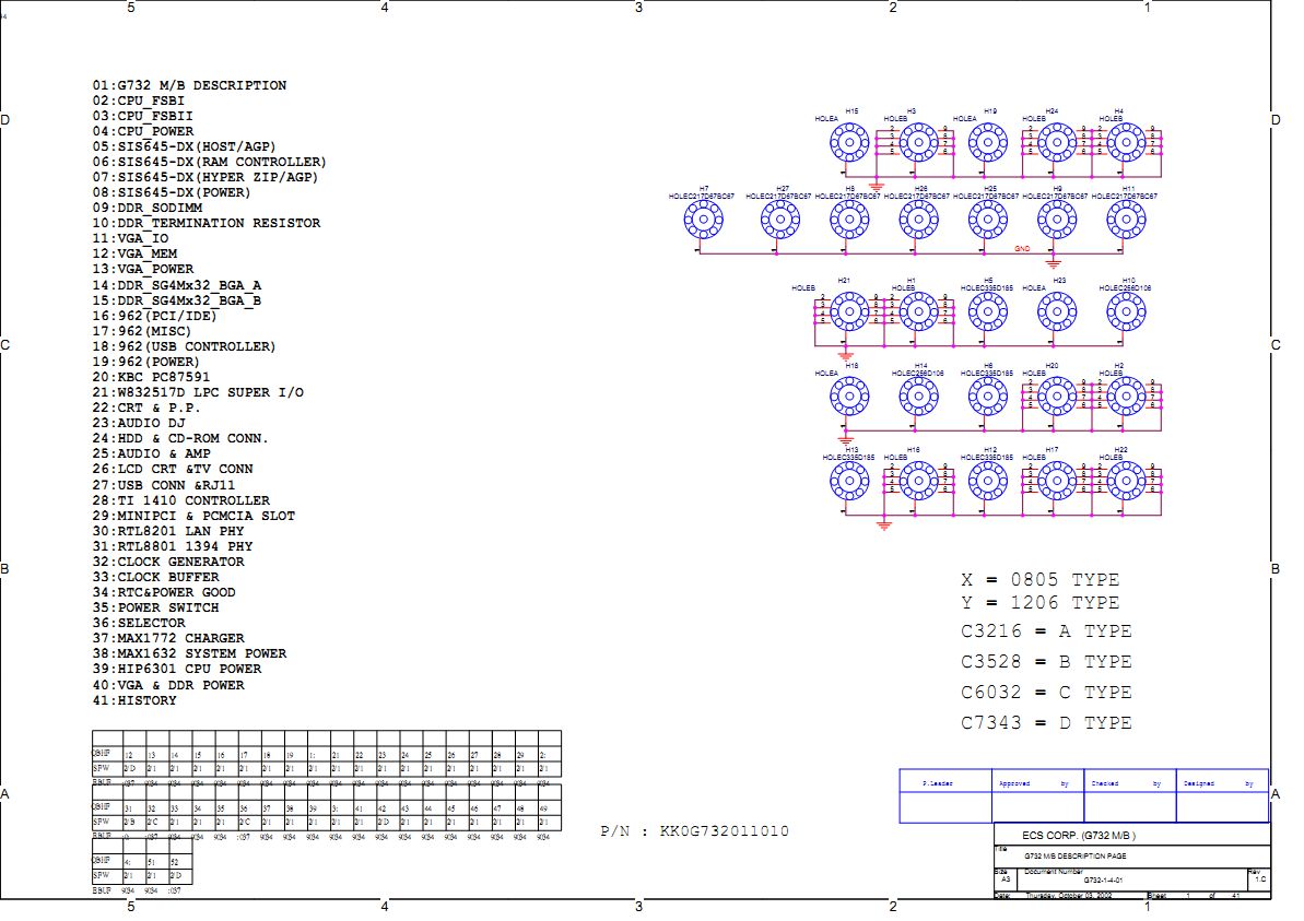 Schemat ECS G732 rev. 1.C • Forum ELVIKOM