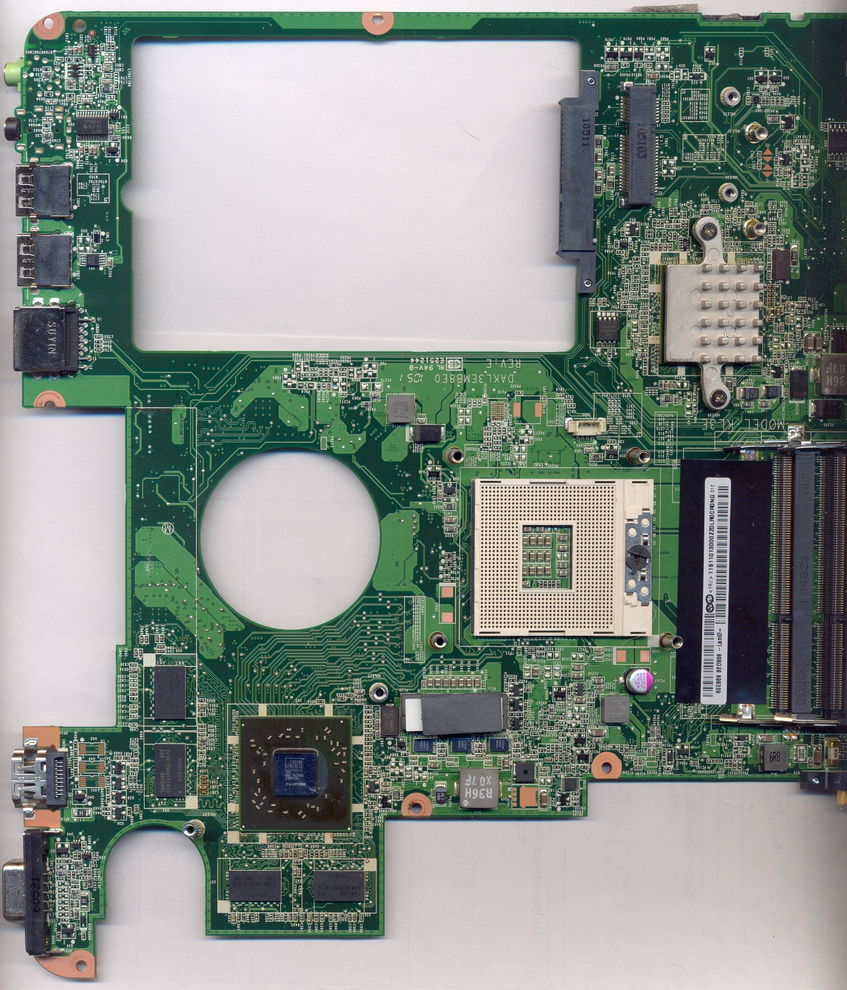 Schemat Lenovo Y560 Y560P Quanta KL3 DAKL3MB16E0 KL3A DAKL3AMB8E0 KL3E ...