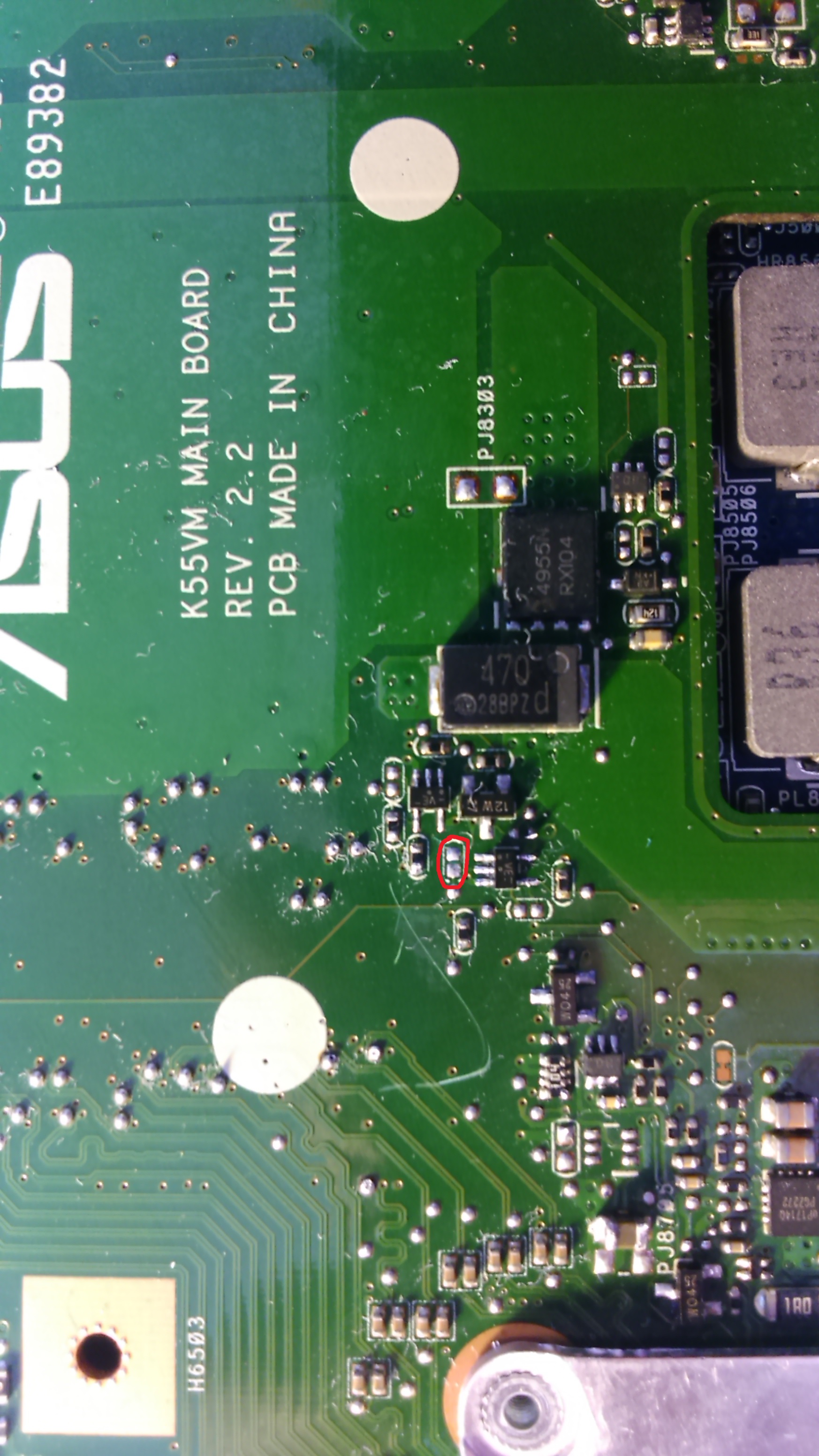 Asus R500V, płyta K55VM wyłącza się na zasilaczu • Forum ELVIKOM