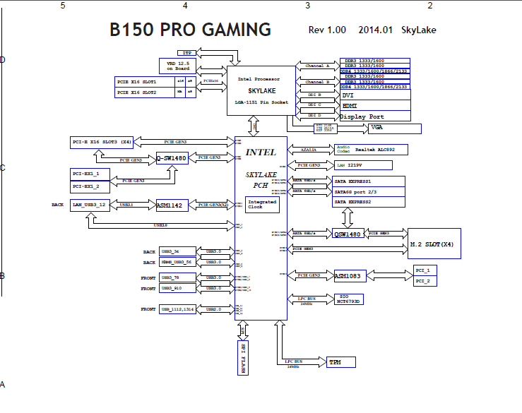 Schemat ASUS B150 PRO GAMING • Forum ELVIKOM